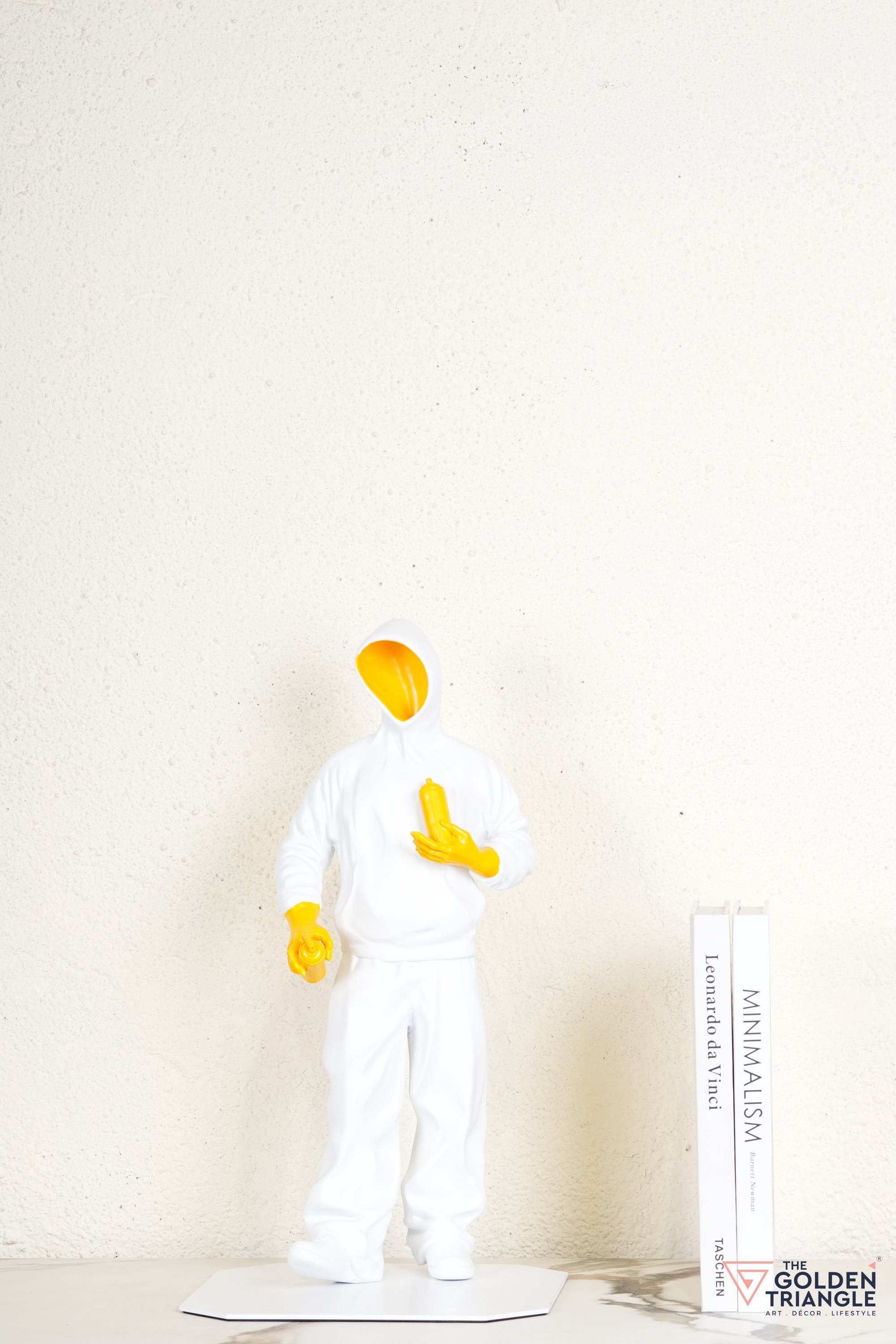 Volt Dancing Spay Man Sculpture | Tabletop Decor | Modern Showpiece