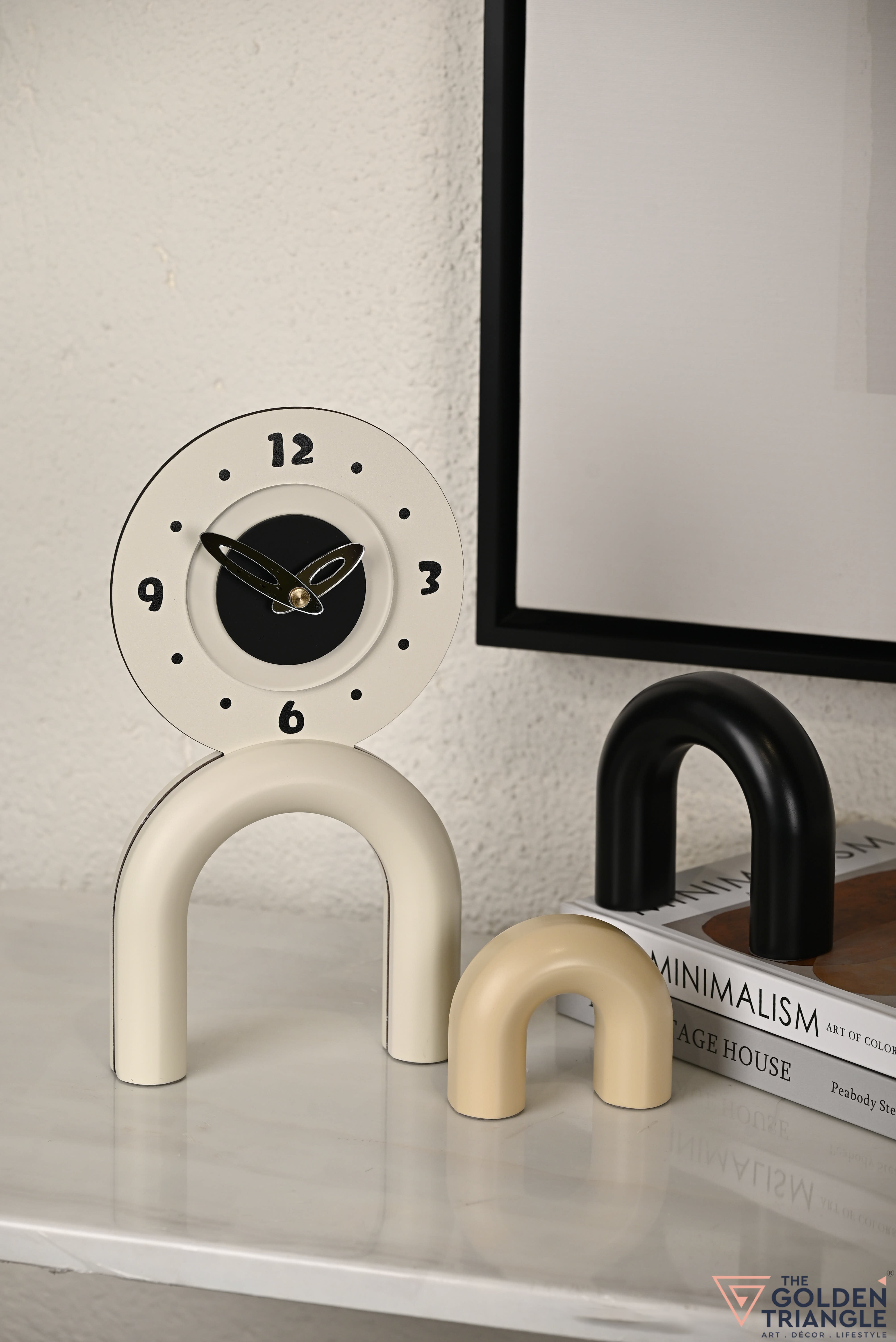 Nectar table clock | Modern Decorative Clock | Quirky & Trendy Clock