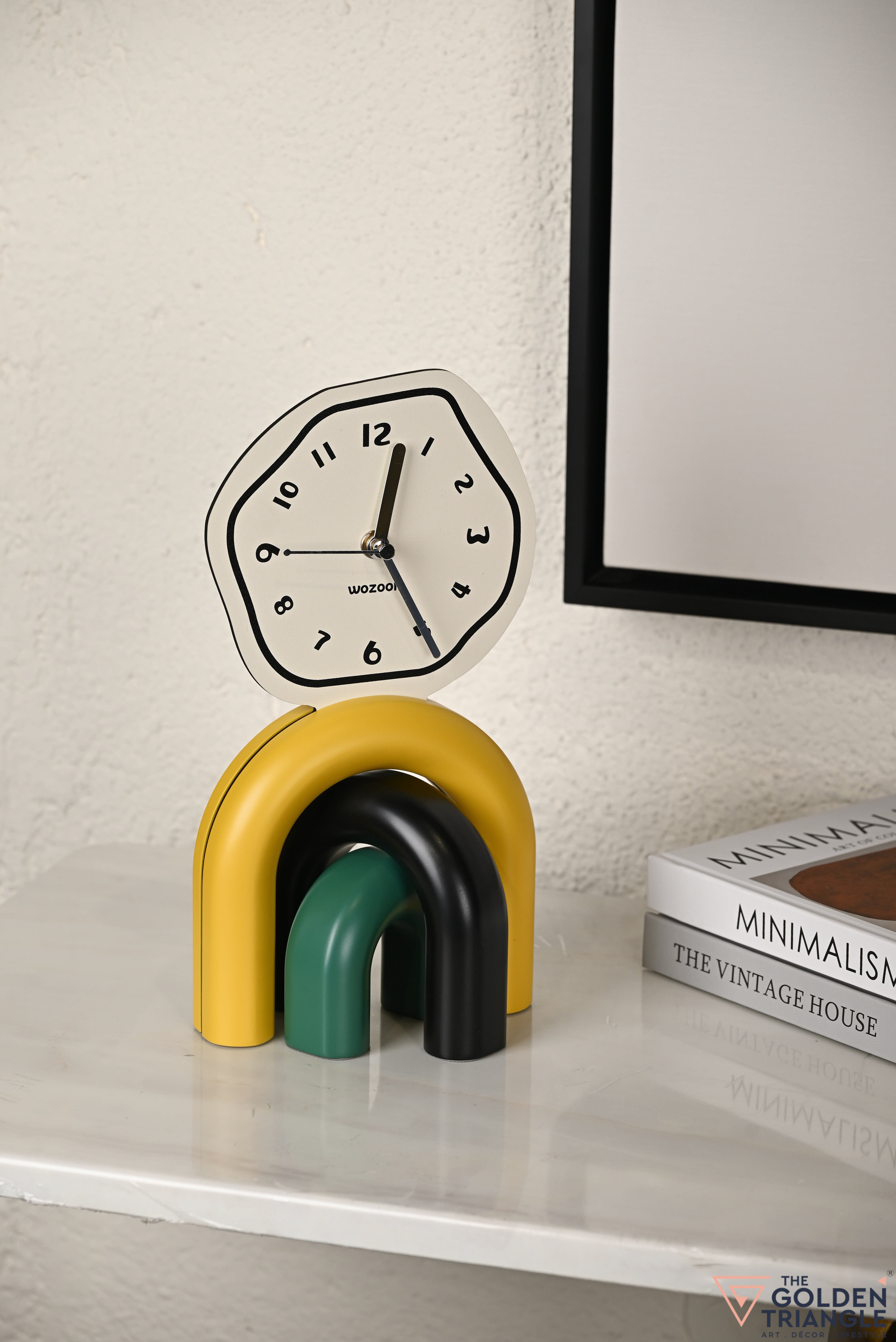 Nectar table clock | Modern Decorative Clock | Quirky & Trendy Clock