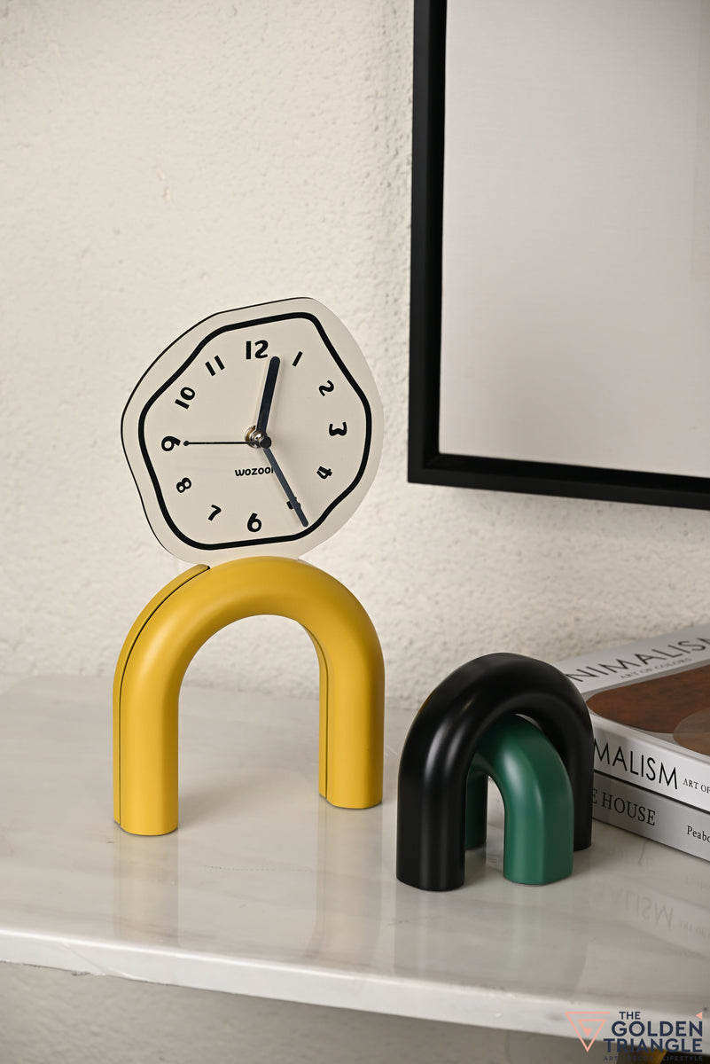 Nectar table clock | Modern Decorative Clock | Quirky & Trendy Clock ...