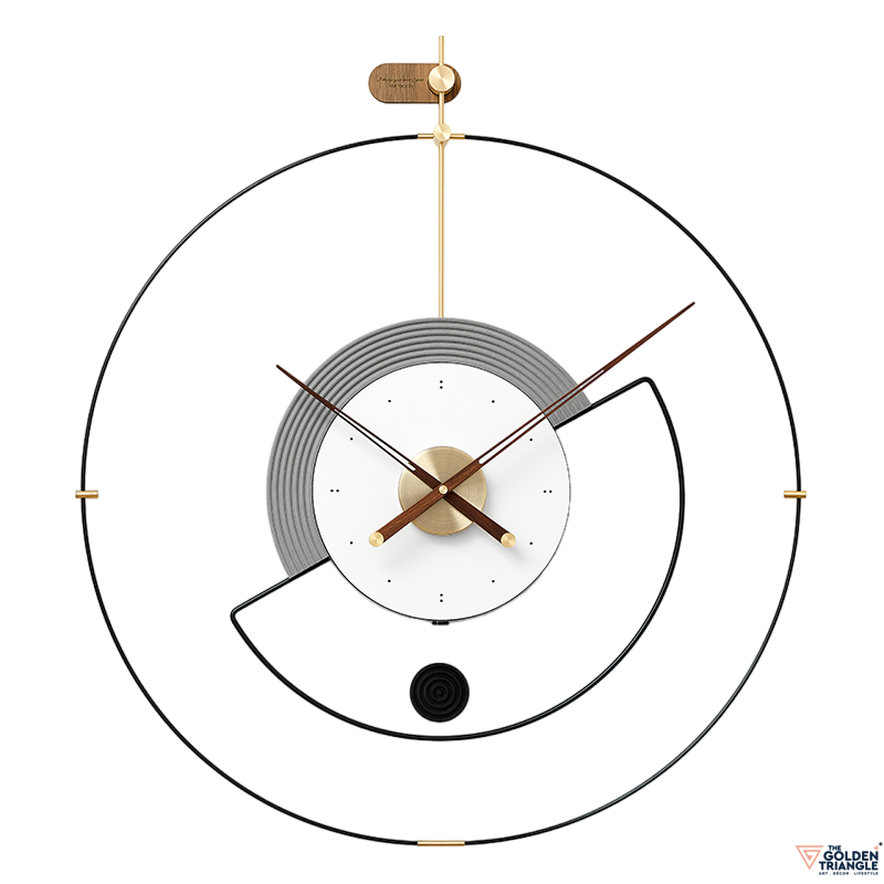 Jasper Wall Clock - Gray | Modern Wall Clock
