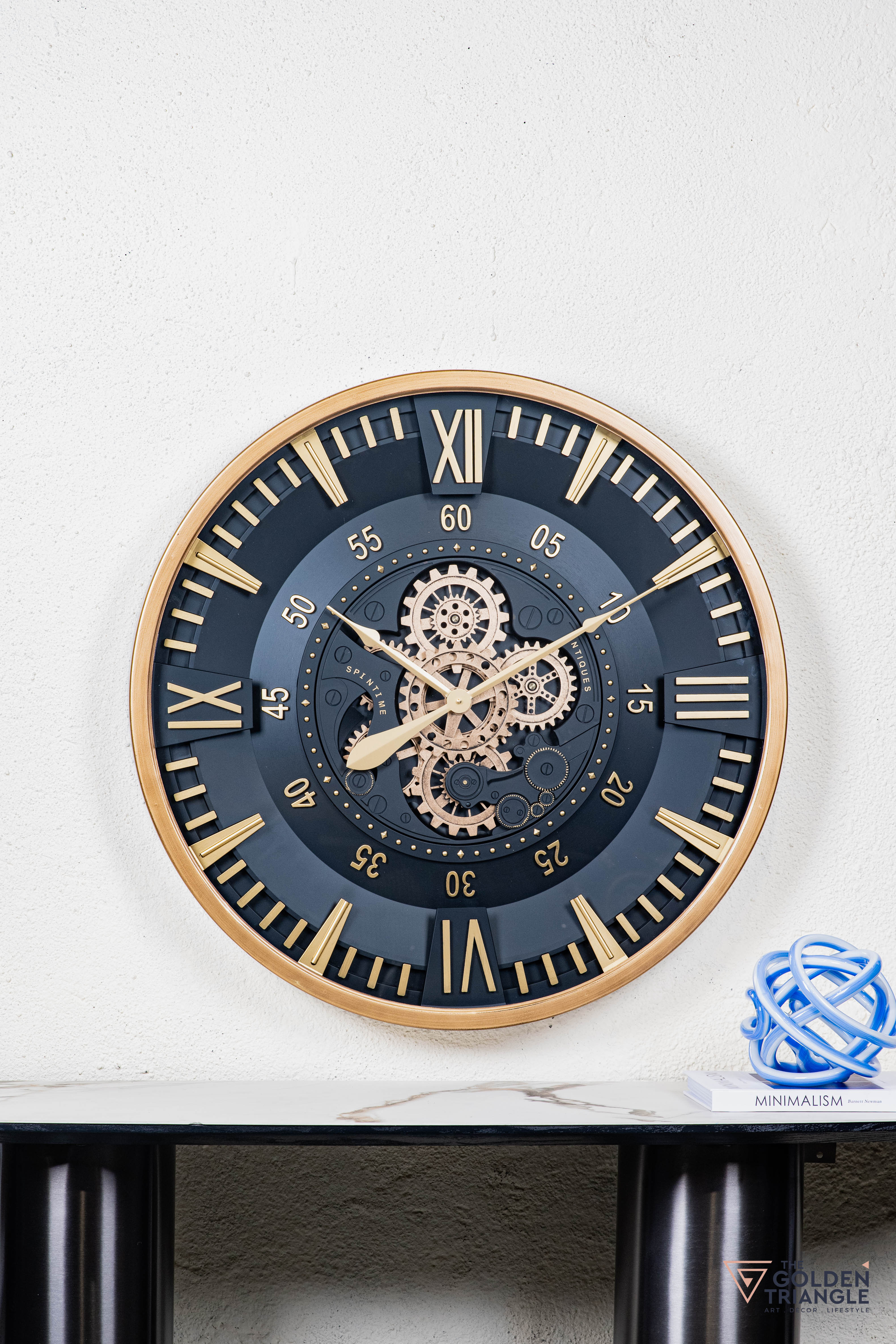 Zenith Wall Clock | Industrial Wall Clock | Wall Clock for Living Room