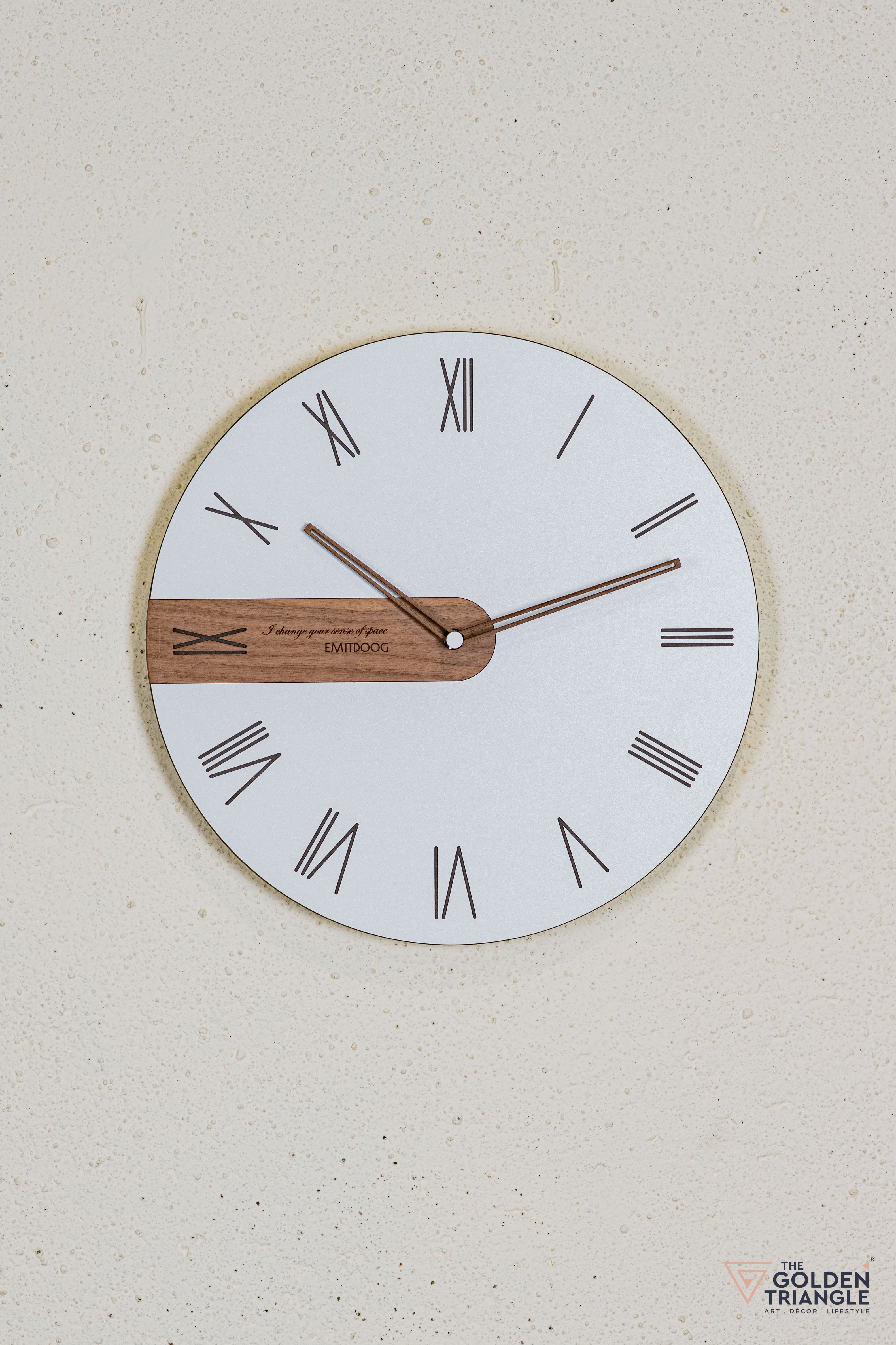 Tova Wall Clock | Modern Designer Wall Clock | Trendy Home Decor